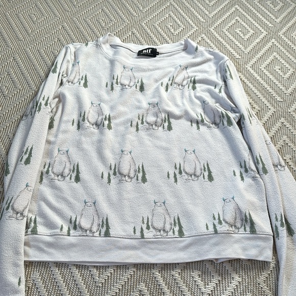 All Things Fabulous | Tops | All Things Fabulous Atf Yeti Cozy Ls Top ...